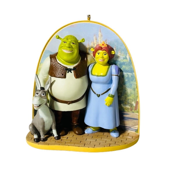 2005 Shrek and Princess Fiona (Shrek) Hallmark Keepsake Christmas Tree ...