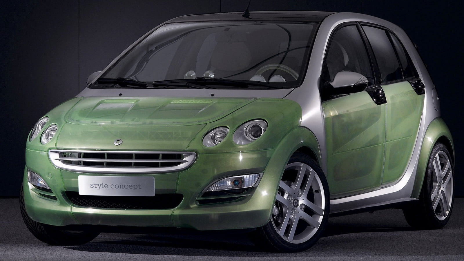 2005 Smart ForFour Style Hot and Tropic Concept Car - 20x30 Inch ...
