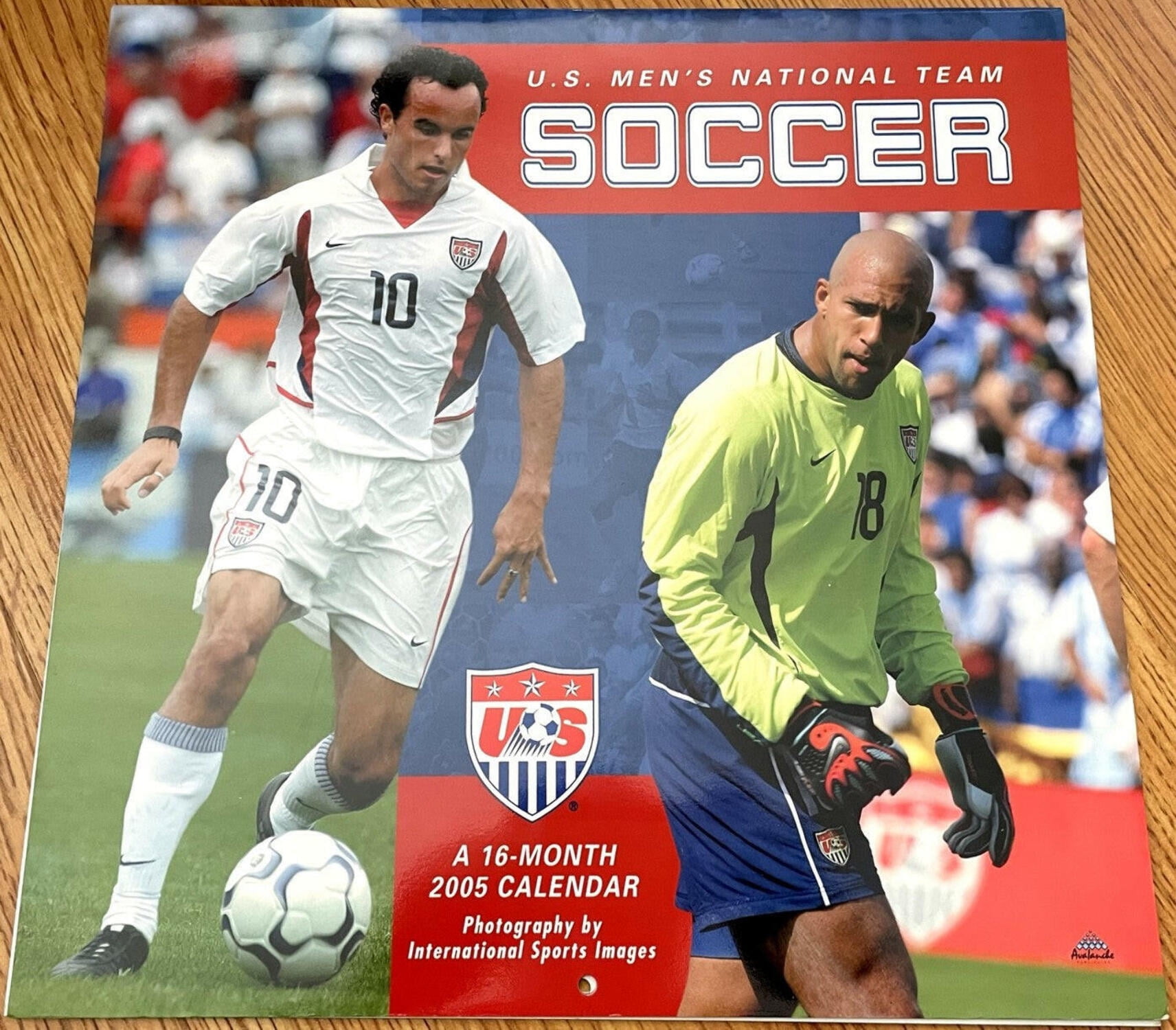 2005 US Soccer calendar (Landon Donovan and Tim Howard cover) - Walmart.com