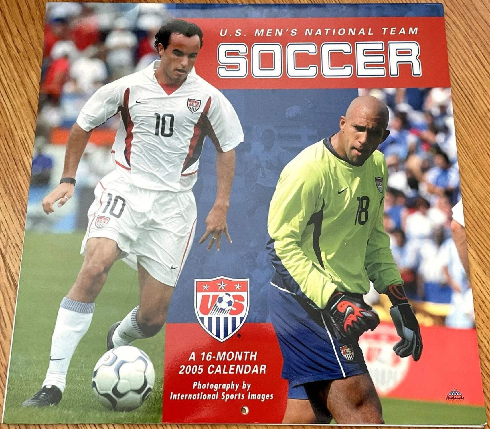 2005 US Soccer calendar (Landon Donovan and Tim Howard cover) - Walmart ...