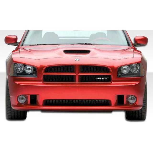 Duraflex 2006-2010 Dodge Charger SRT Look Front Bumper Cover - 1 Piece ...