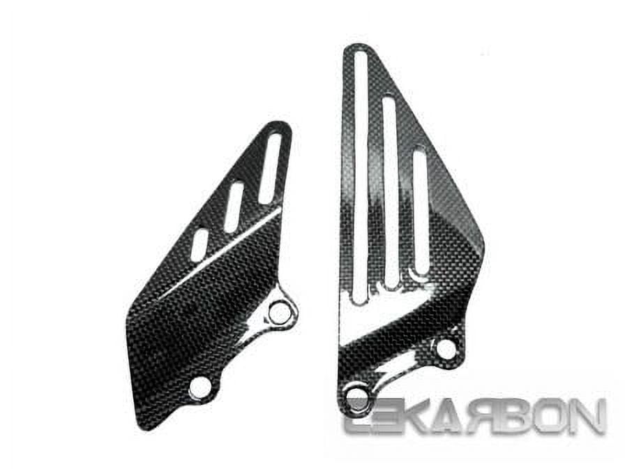 2006 - 2018 Kawasaki ZX14R Carbon Fiber Heel Plates - Walmart.com