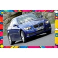2006 BMW 3 Series Coupe Style B - Pop Art Edition | 12x18 Inch ...