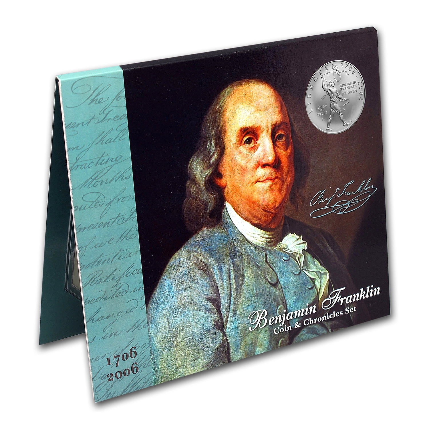 2006 Benjamin Franklin Coin & Chronicles Set BU (w/Box & COA) - Walmart.com