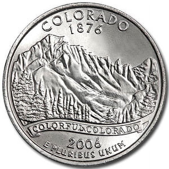 2006-D Colorado State Quarter BU - Walmart.com