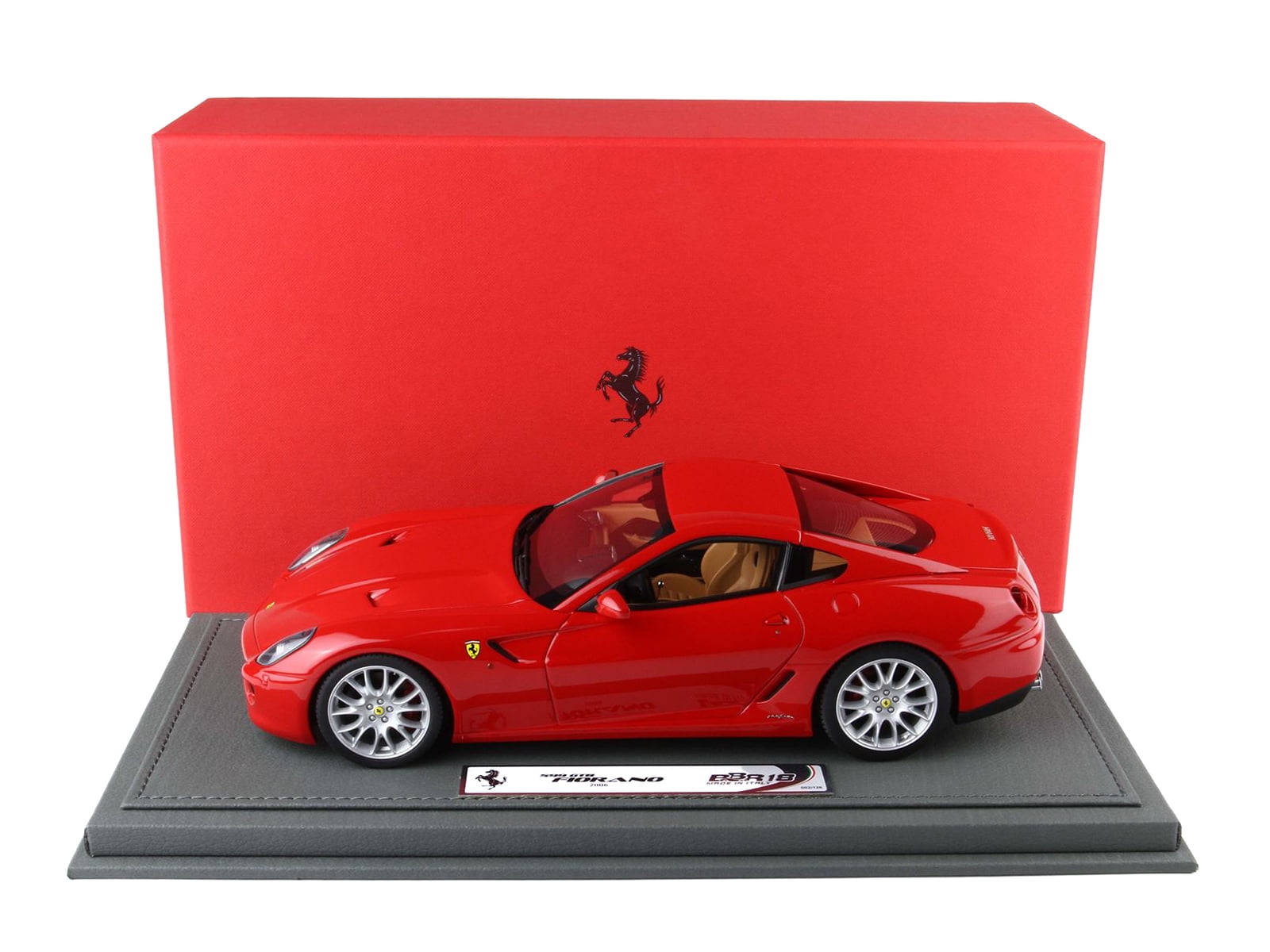 2006 Ferrari 599 GTB Fiorano with Manual Gear Rosso Corsa Race Red with CASE Ltd Ed to 126 pcs 1 ...