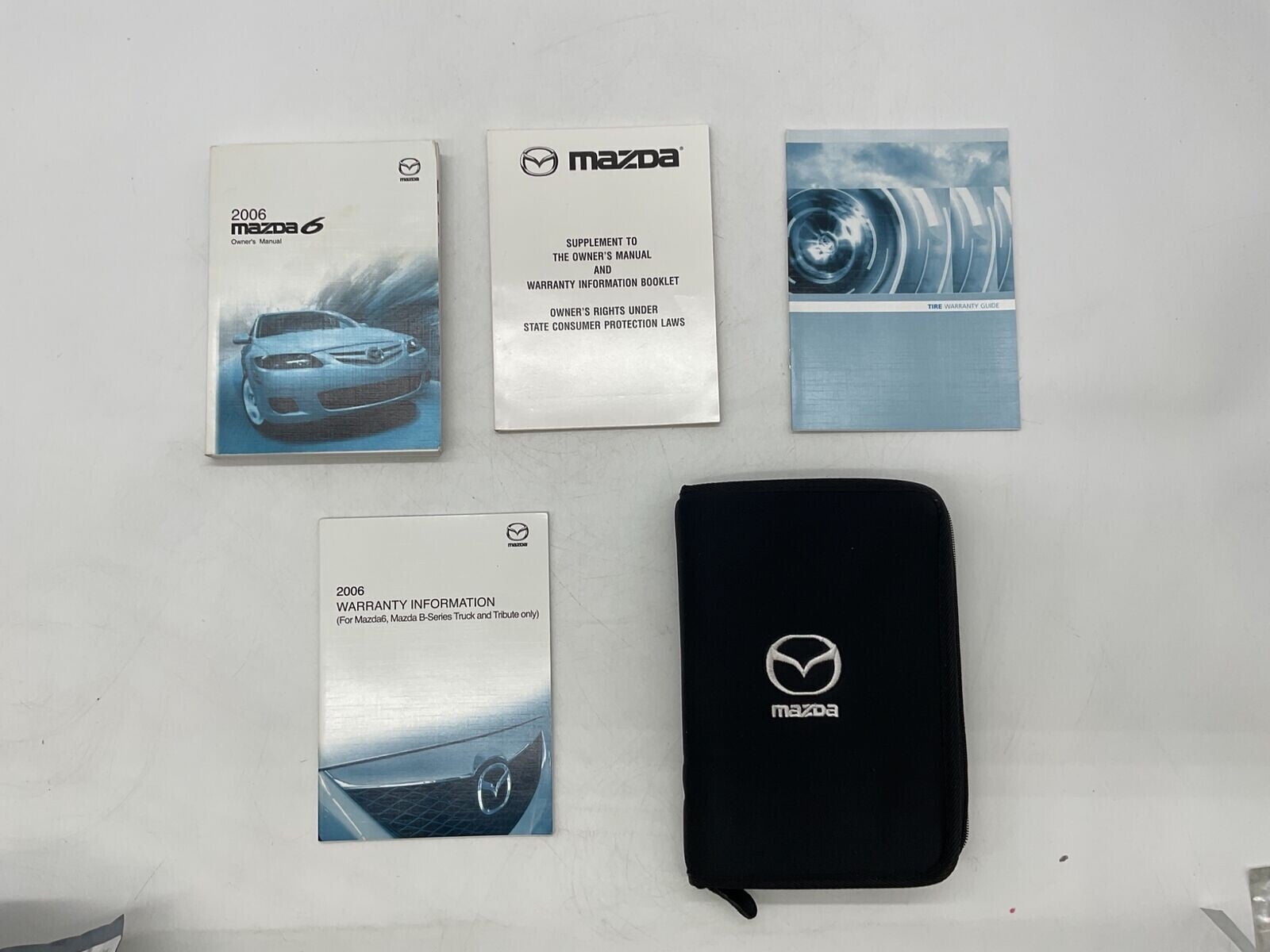 2006 Mazda 6 Owners Manual Handbook Set with Case OEM H04B22009 ...