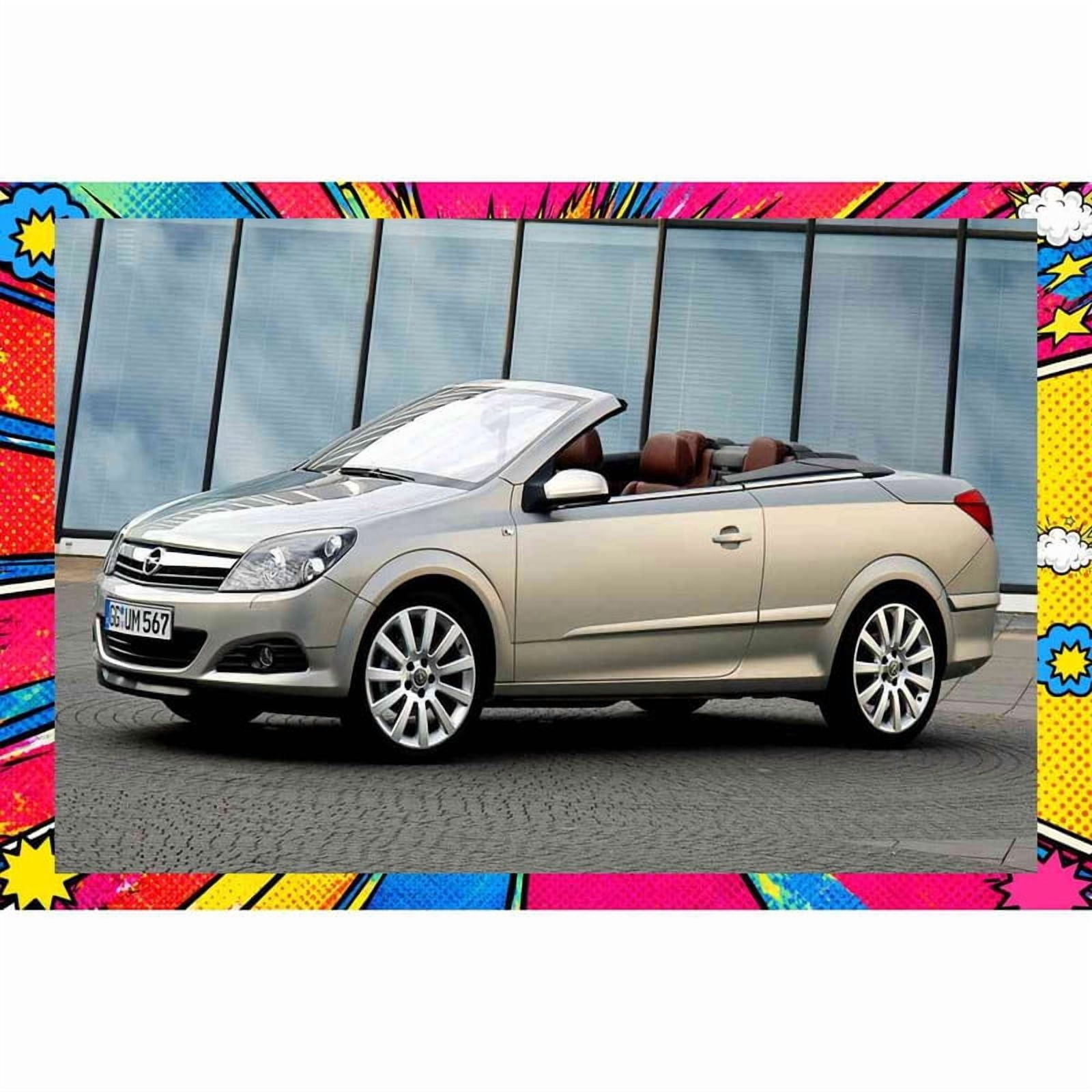2006 Opel Astra TwinTop - Pop Art Edition | 24x36 Inch Glossy Laminated ...