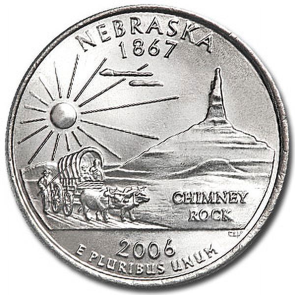 2006-P Nebraska State Quarter BU - Walmart.com