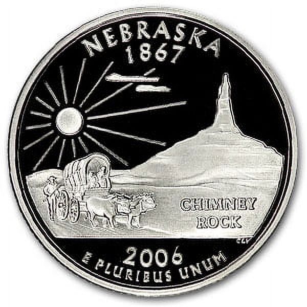 2006-S Nebraska State Quarter Gem Proof - Walmart.com