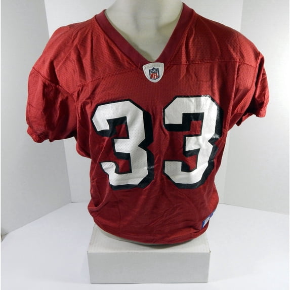 2006 San Francisco 49ers Tony Parrish #33 Game Used Red Practice Jersey ...
