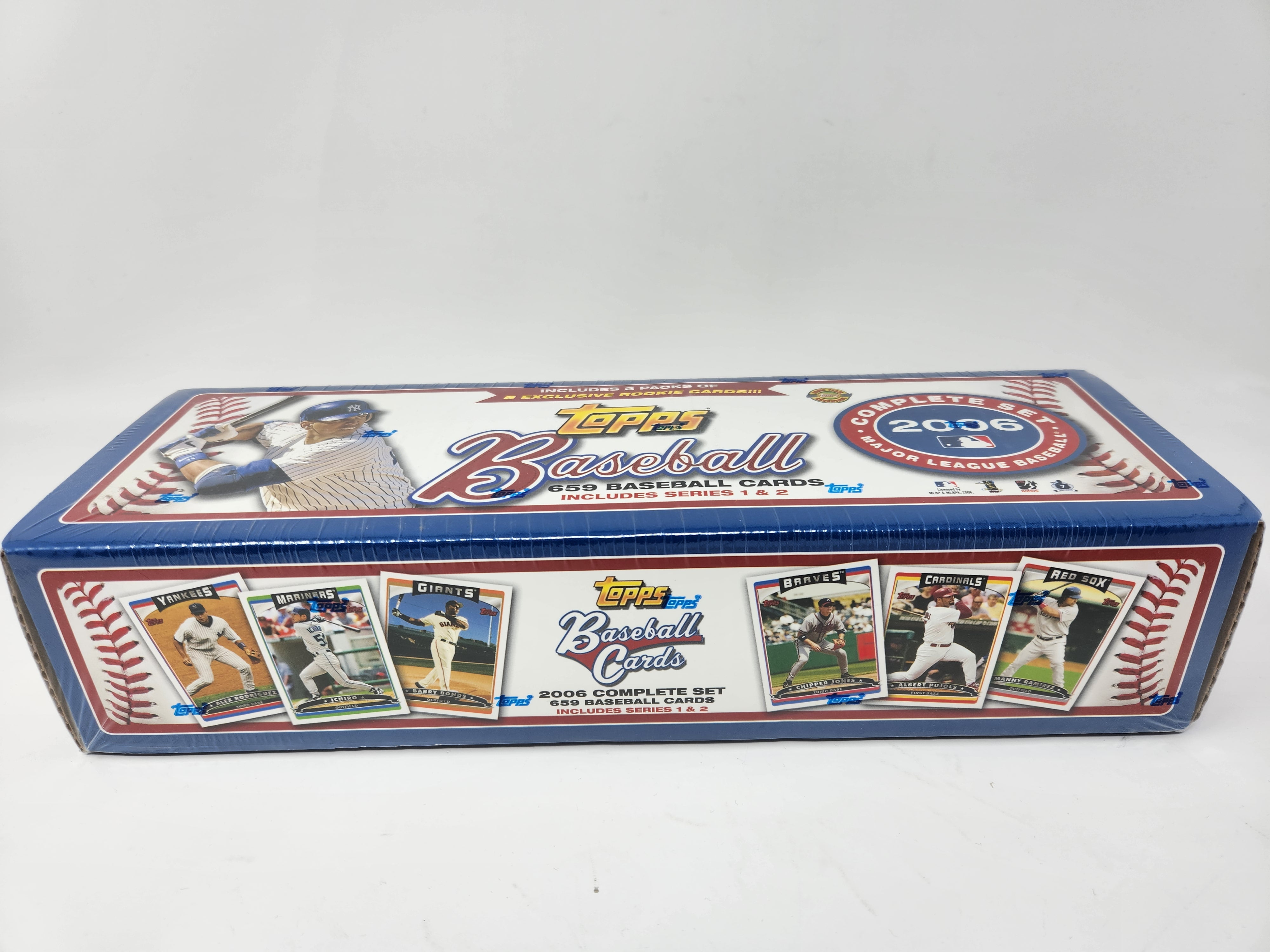 2006 Topps Baseball Complete Factory Set - 659 cards + 2 packs ...