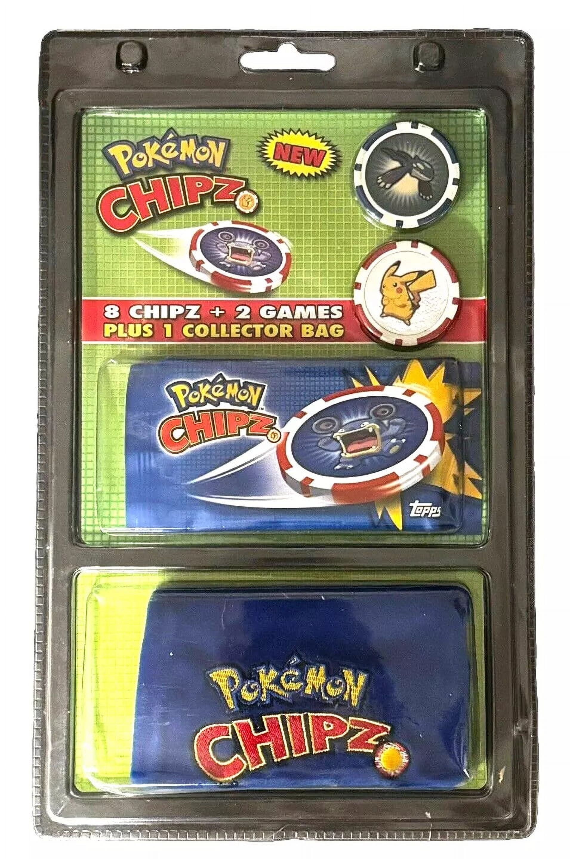 2006 Topps Pokémon Chipz Starter Set Blister Pack - Walmart.com