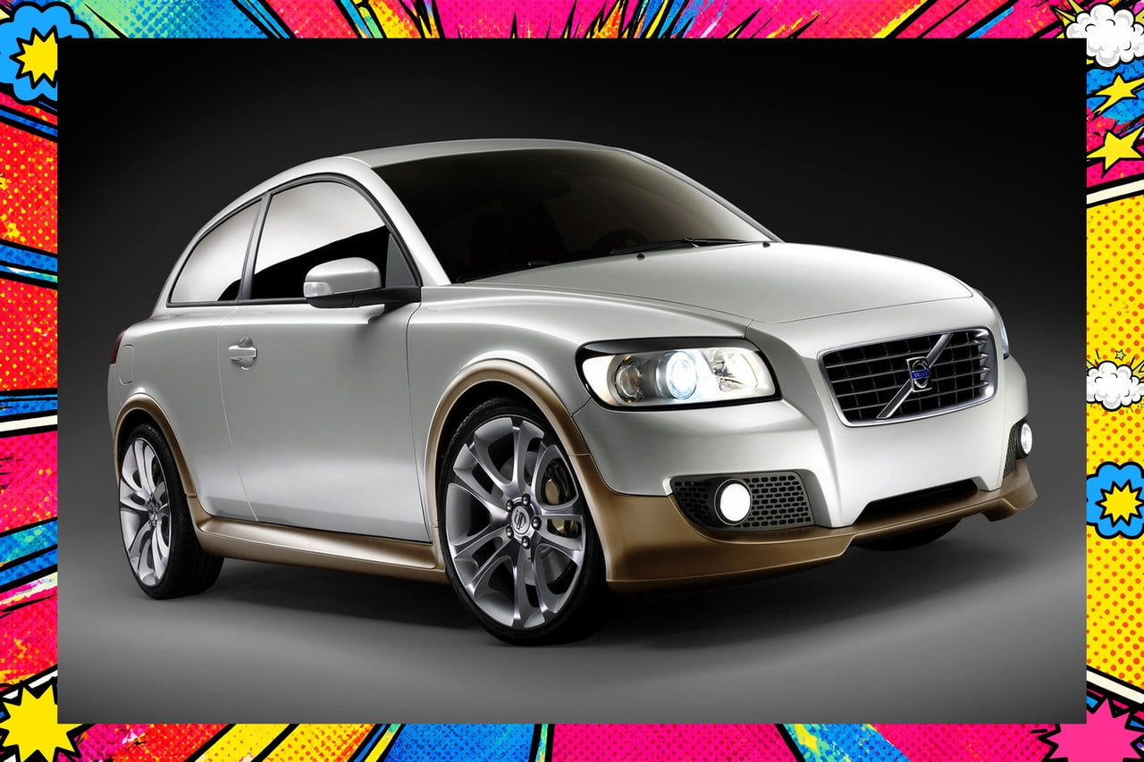 2006 Volvo C30 Design Concept - Pop Art Edition | 20x30 Inch Laminated ...
