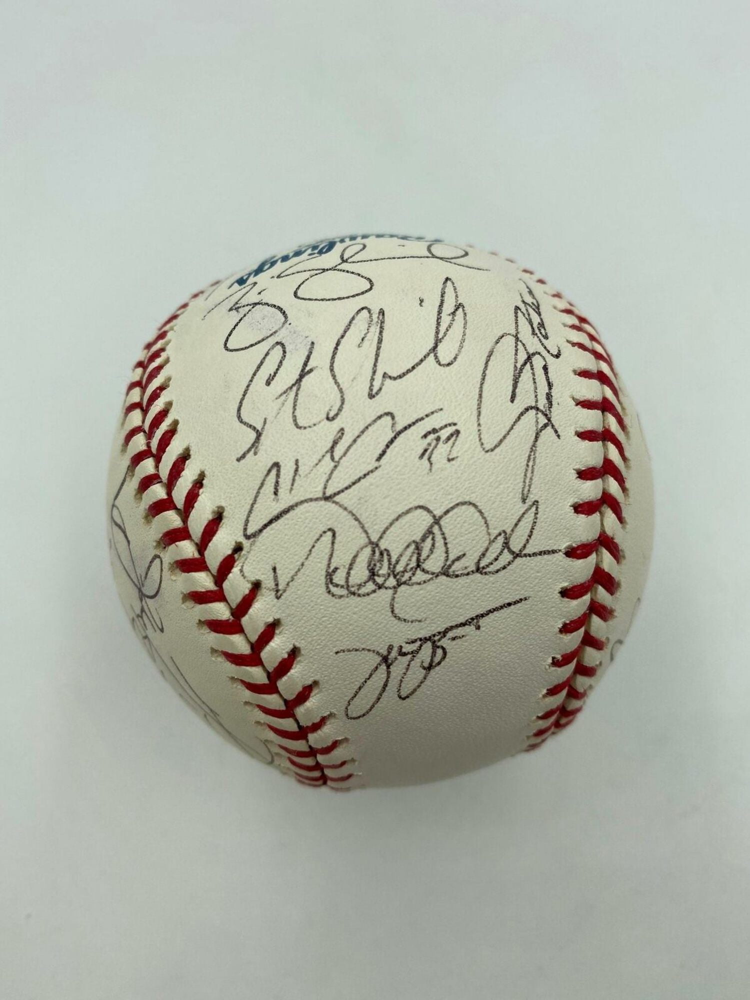 2006 WBC Team Signed Baseball Derek Jeter Ken Griffey Jr. Chipper Jones ...