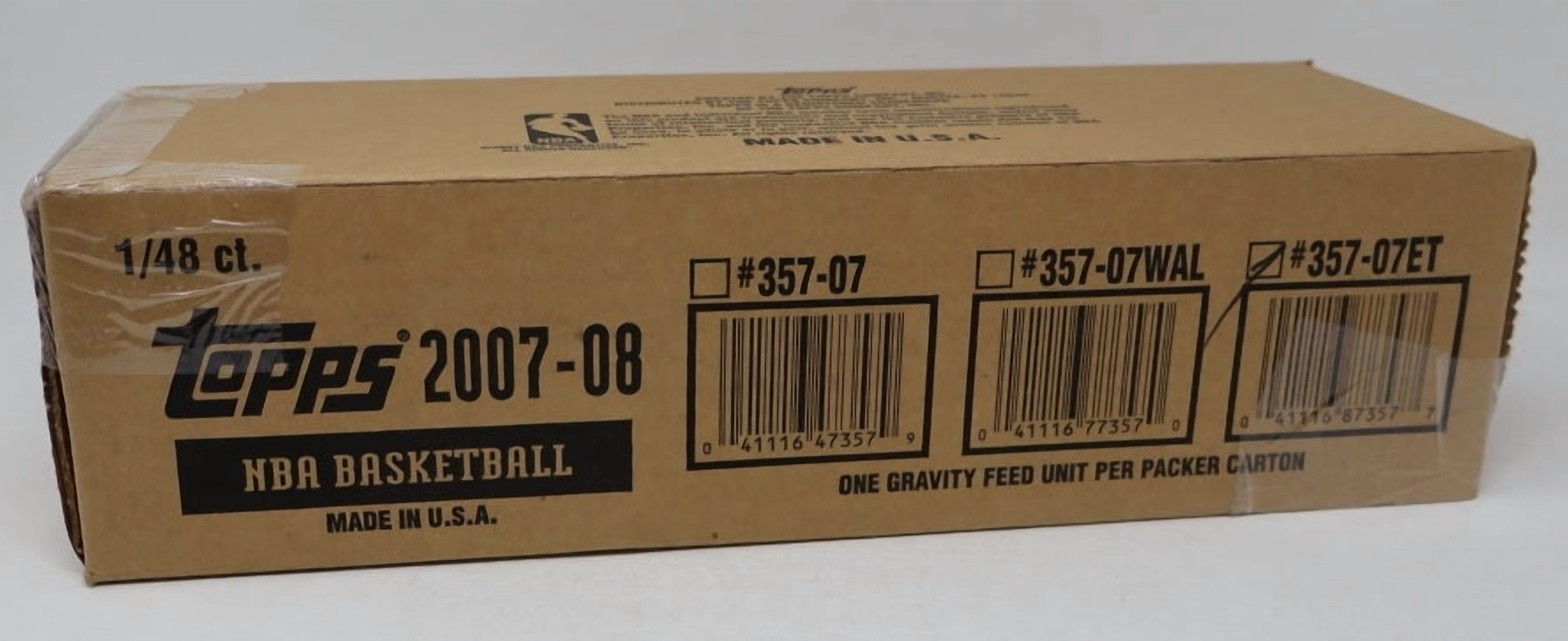 2007/08 Topps Basketball Box (Retail) (Gravity) (48/11) - Walmart.com
