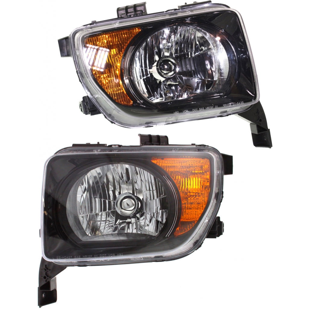 For 2007 2008 Honda Element Pair Headlights Driver and Passenger Side ...