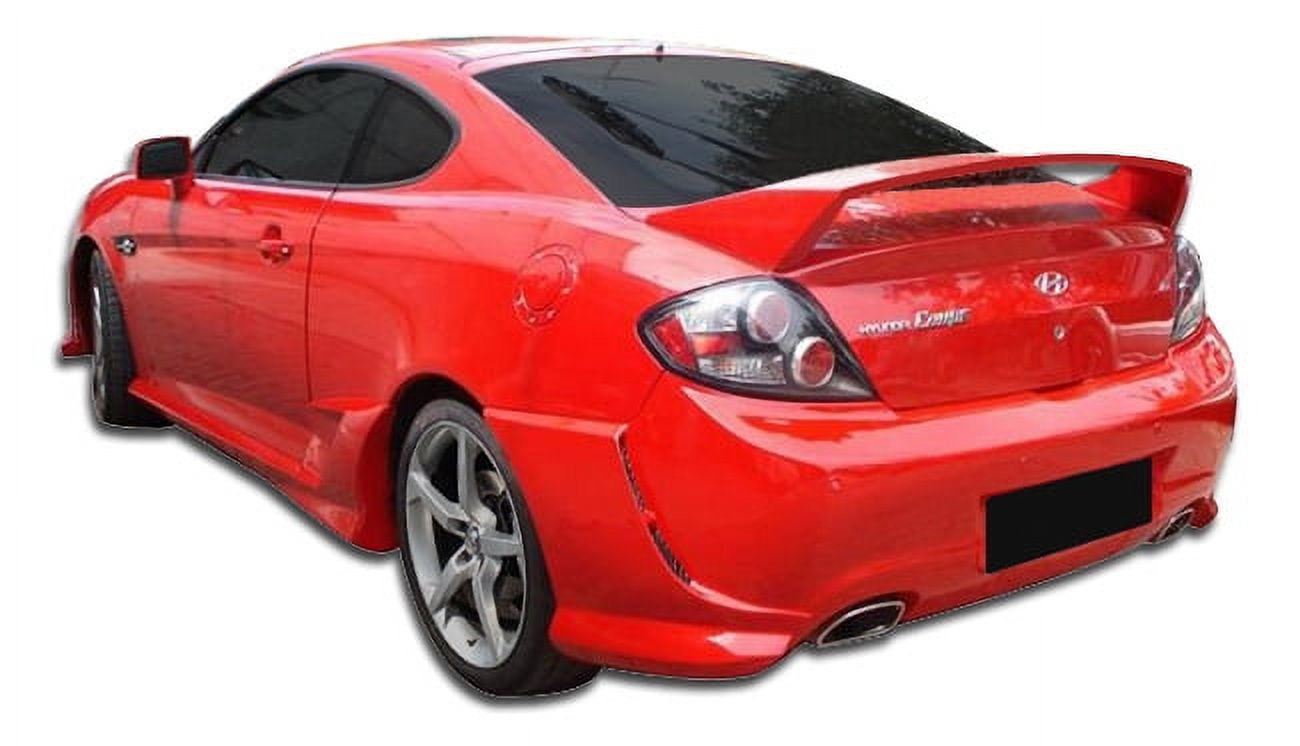2007-2008 Hyundai Tiburon Duraflex Adonis Rear Bumper Add Ons - 2 Piece ...