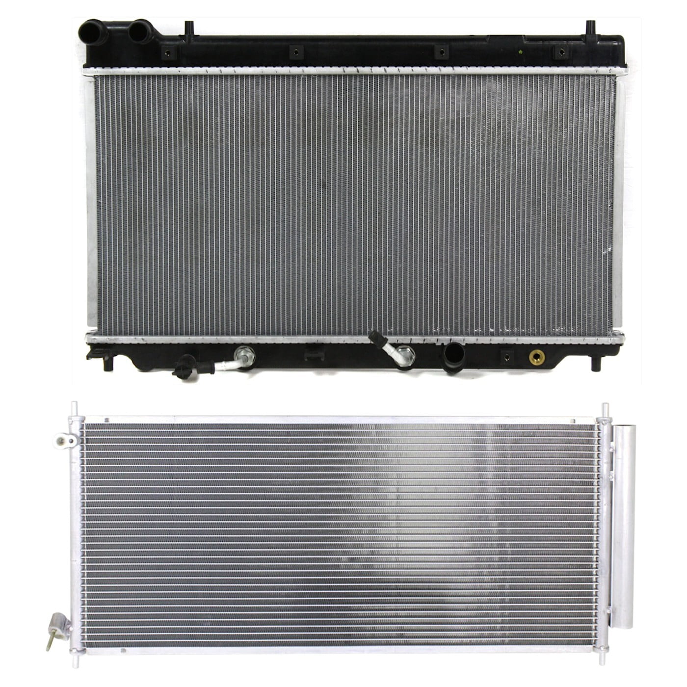 2007-2008 Radiators - 12.81 x 25.75 x 0.63 inches, Aluminum Core, Top ...