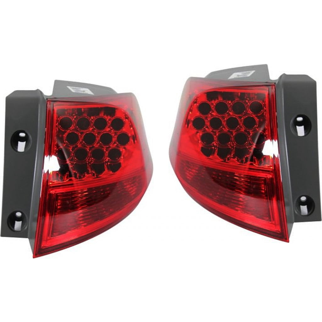 For 2007-2009 Acura MDX Pair Rear Tail Lights Driver and Passenger Side ...