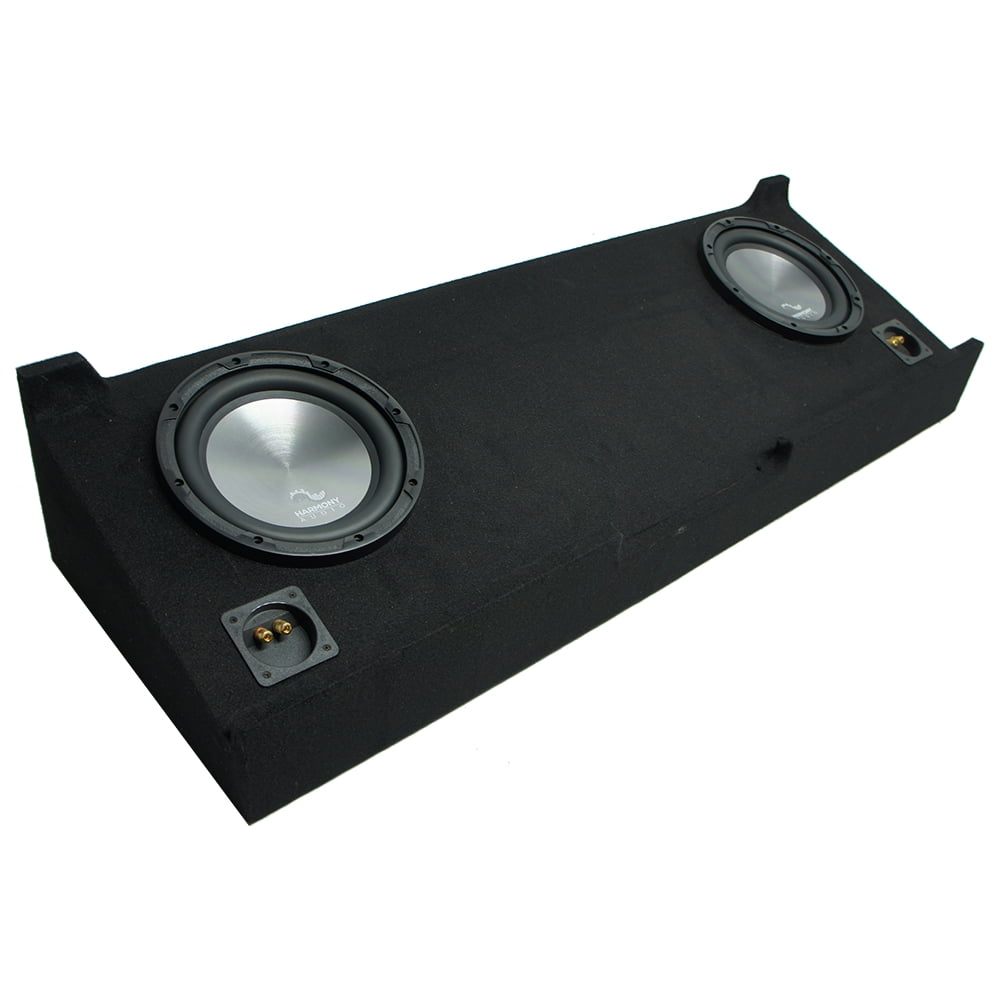 2007-2013 Chevy Silverado Crew Cab Truck Harmony A122 Dual 12" Sub Box ...