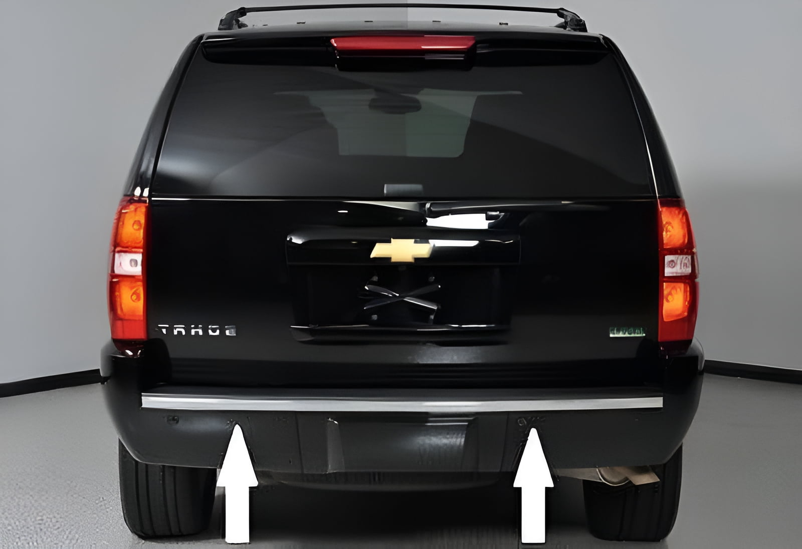 Automotive Authority Chrome Rear Bumper Trim Molding Chevy Tahoe ...