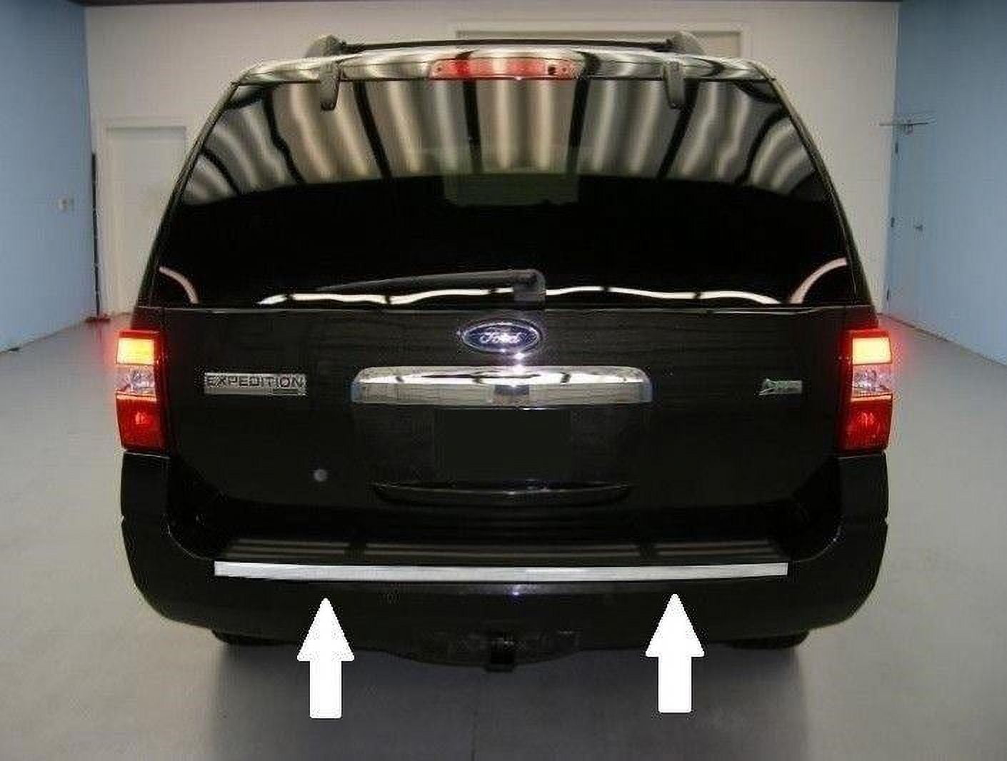 2007-2016 Ford Expedition Chrome Rear Bumper Trim Tailgate Molding ...