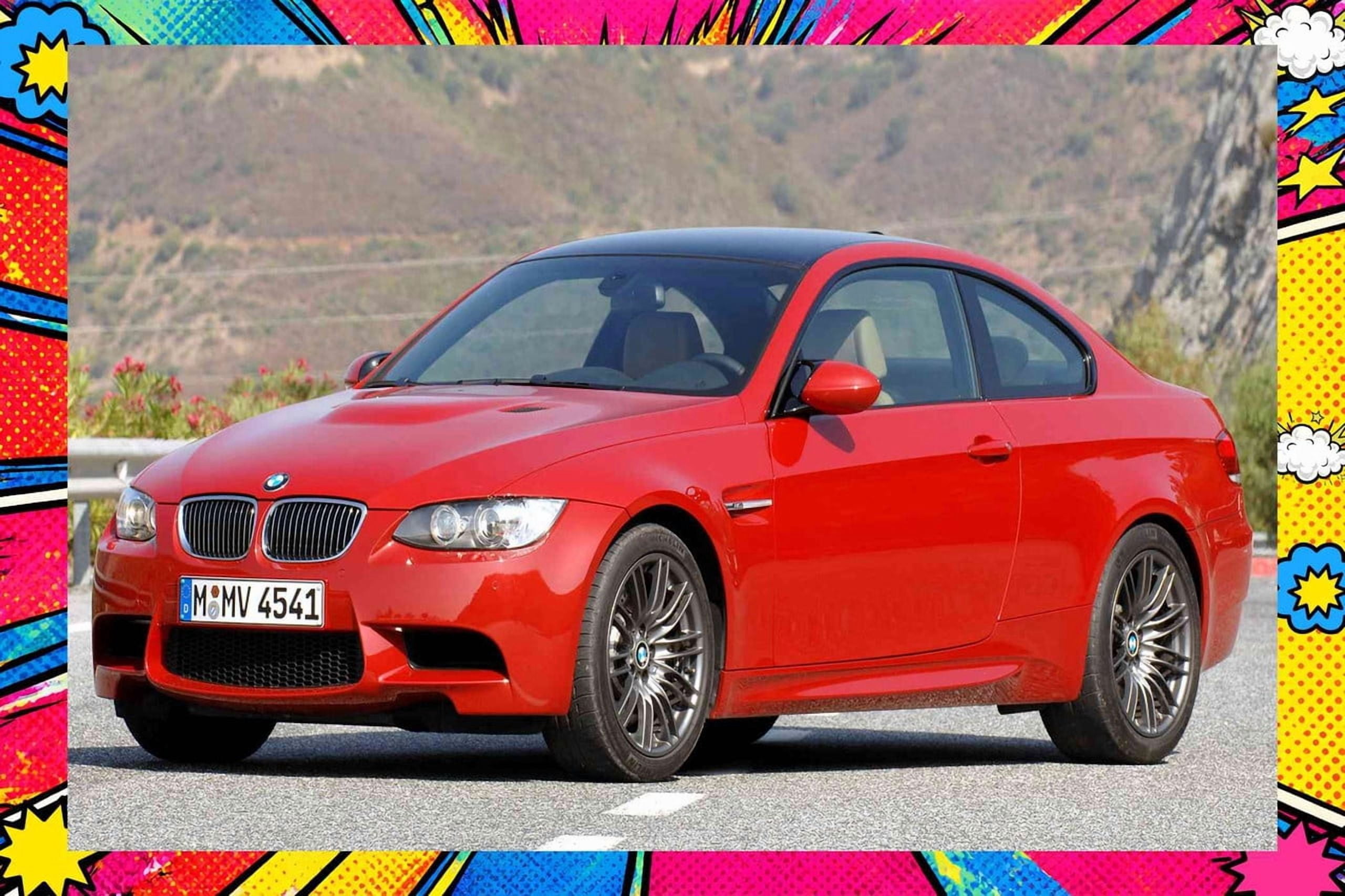 2007 BMW M3 Coupe - Pop Art Edition | 24x36 Inch Laminated Poster ...