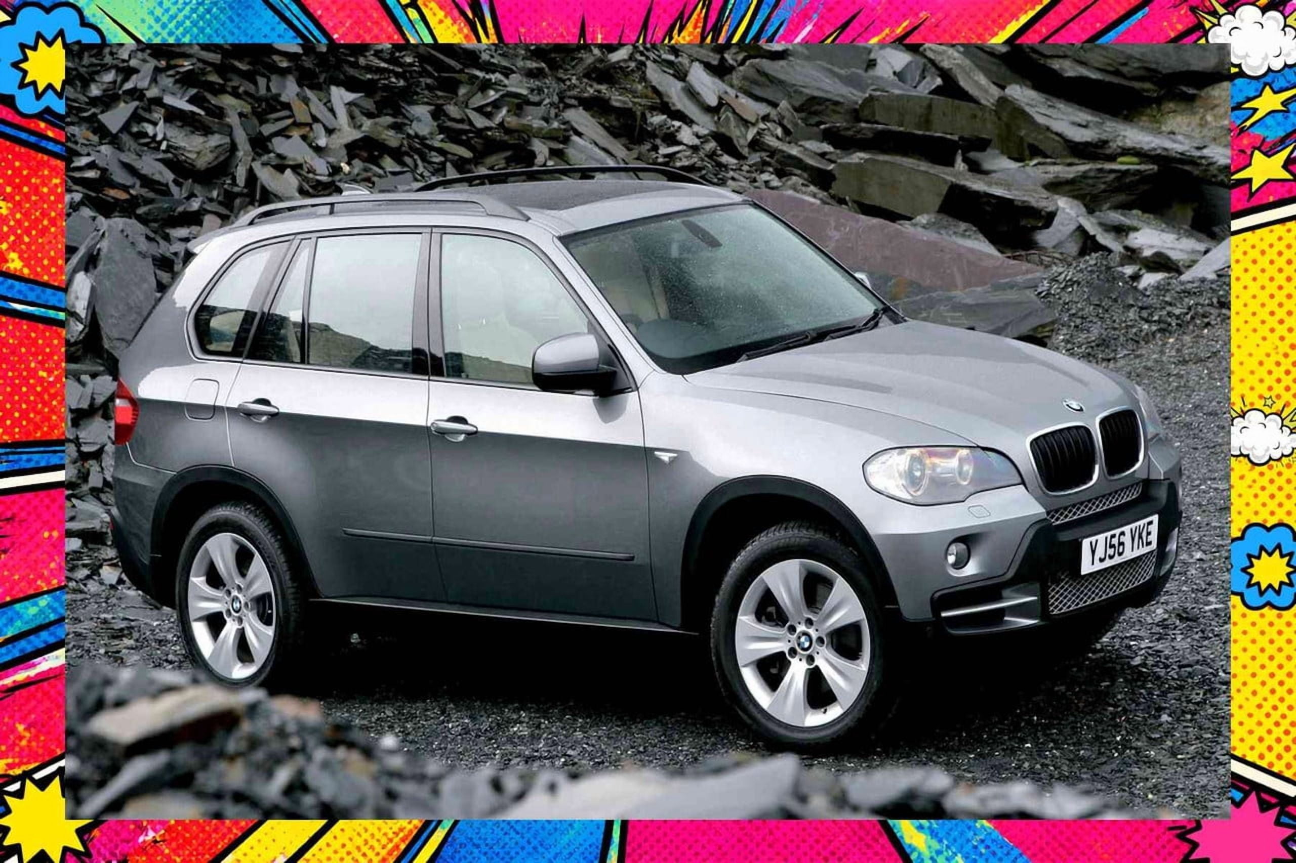 2007 BMW X5 UK - Pop Art Edition | 24x36 Inch Glossy Laminated Poster ...