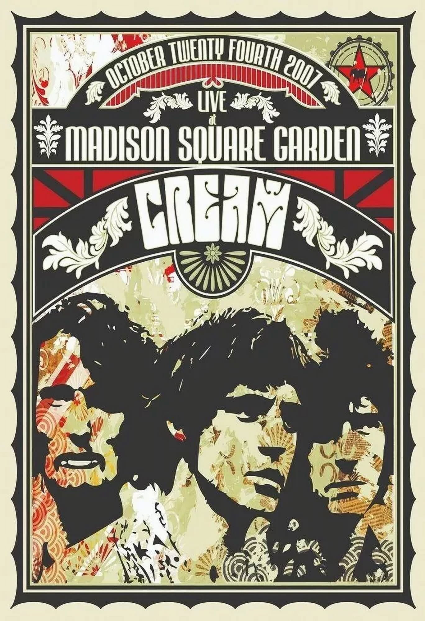 2007 CREAM Concert Poster Wall Art Print from the Reunion Tour es 24 x ...