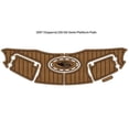 2007 Chaparral 256 SSI Swim Platform Pad Boat EVA Foam Teak Deck Floor ...