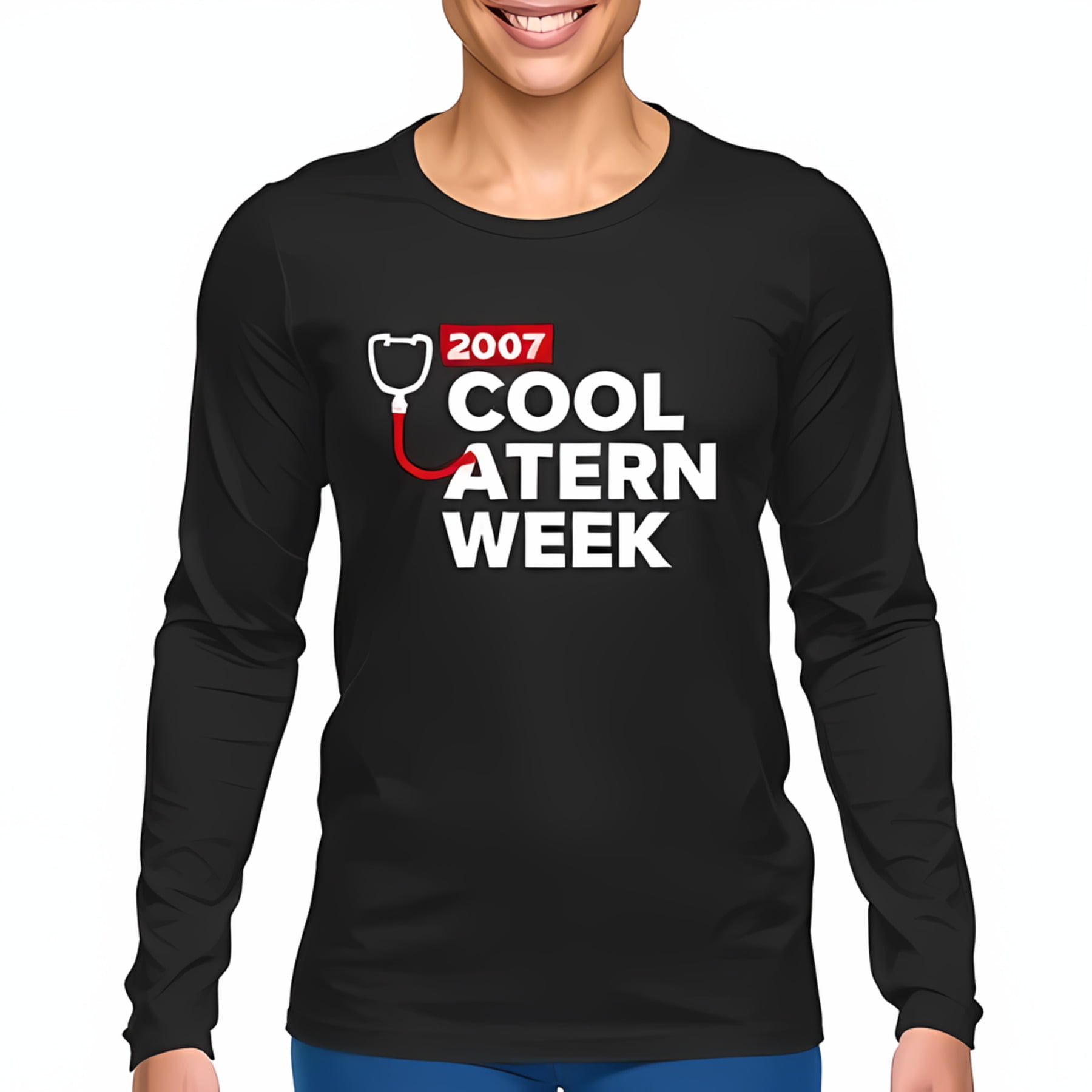 2007 Cool Atern Week Long Sleeve T-Shirt for Men Women - Stylish Crew ...