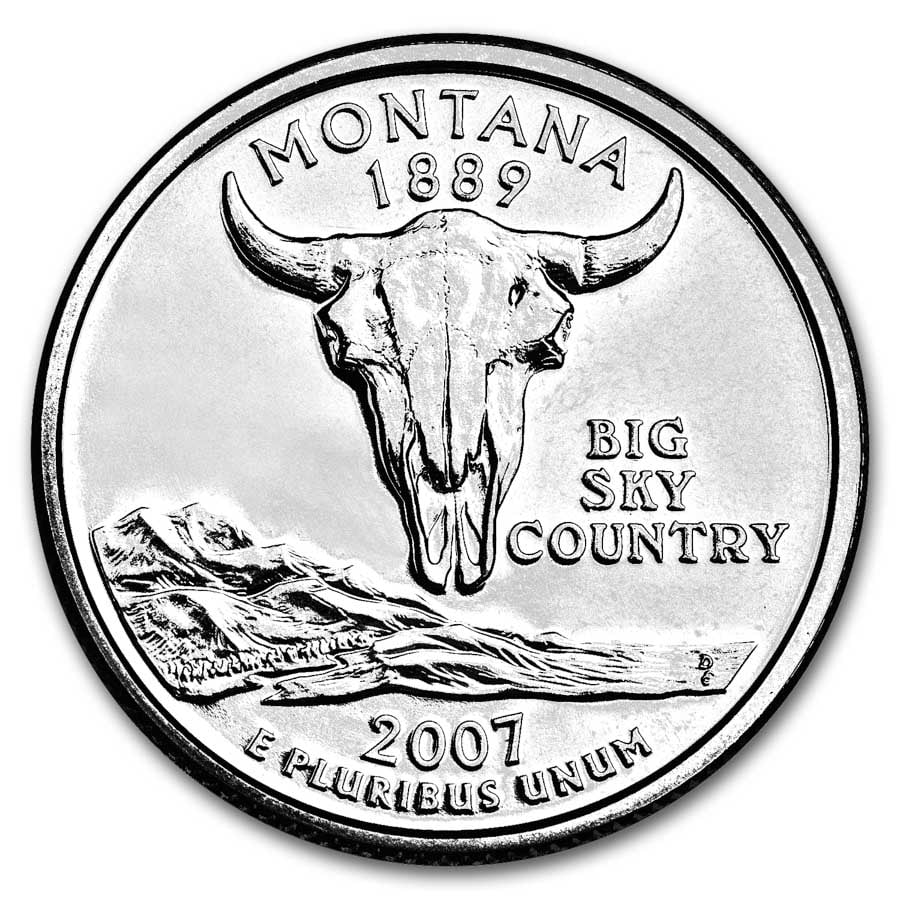 2007-D Montana State Quarter BU - Walmart.com