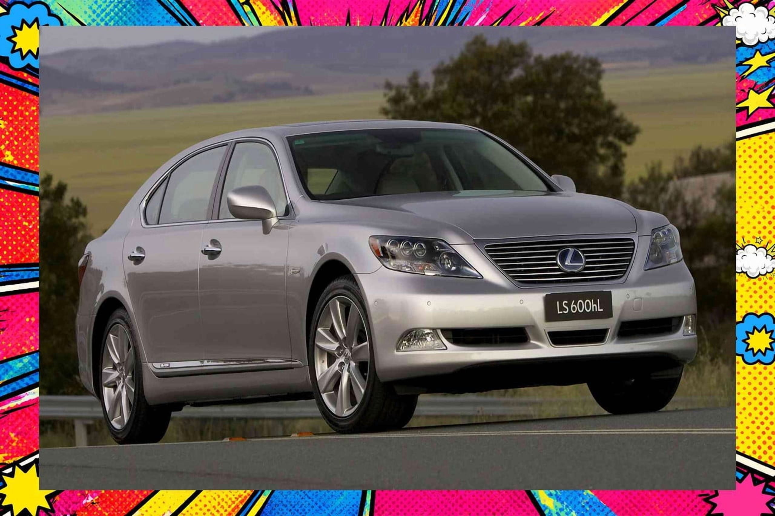 2007 Lexus LS Hybrid LWB AU - Pop Art Edition | 24x36 Inch Rolled ...