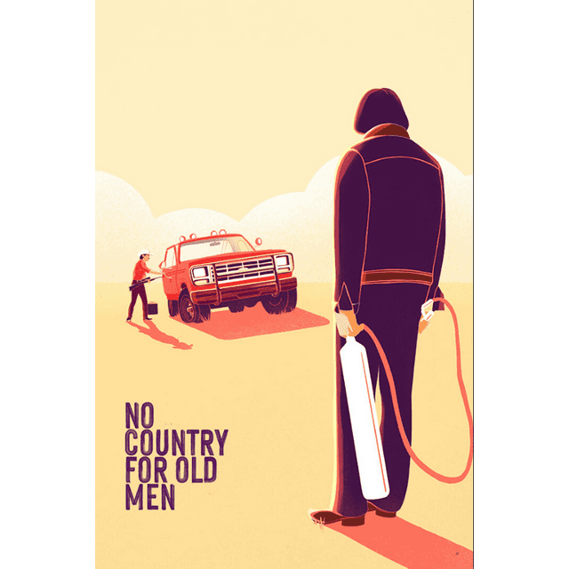 2007 No Country for Old Men Movie Poster 24x36 Oscar-Winning Crime ...