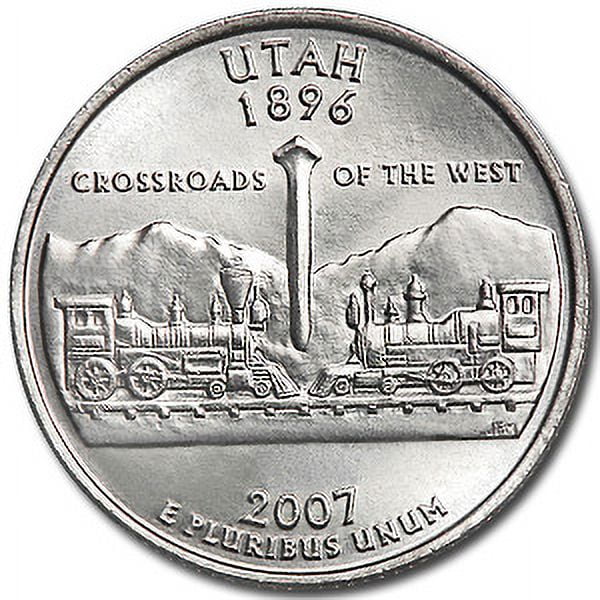 2007-P Utah State Quarter BU - Walmart.com