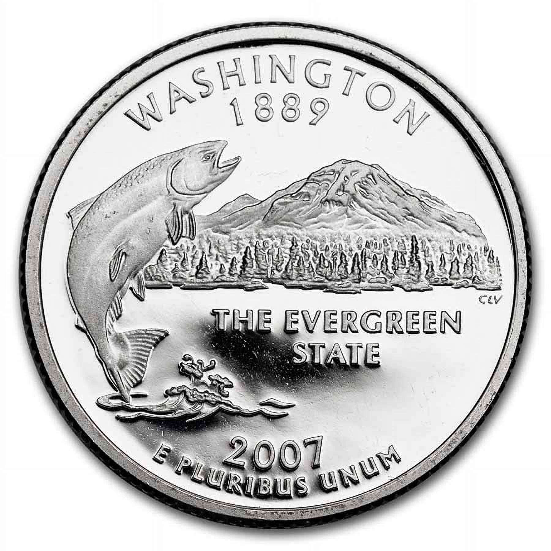 2007-S Washington State Quarter Gem Proof (Silver) - Walmart.com