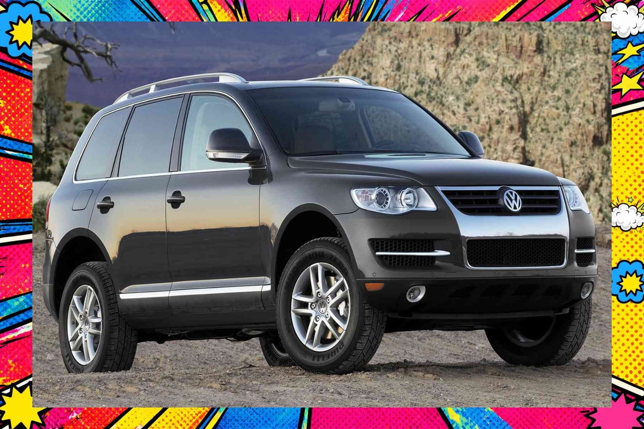 2007 Volkswagen Touareg Style A - Pop Art Edition | 24x36 Inch Glossy ...
