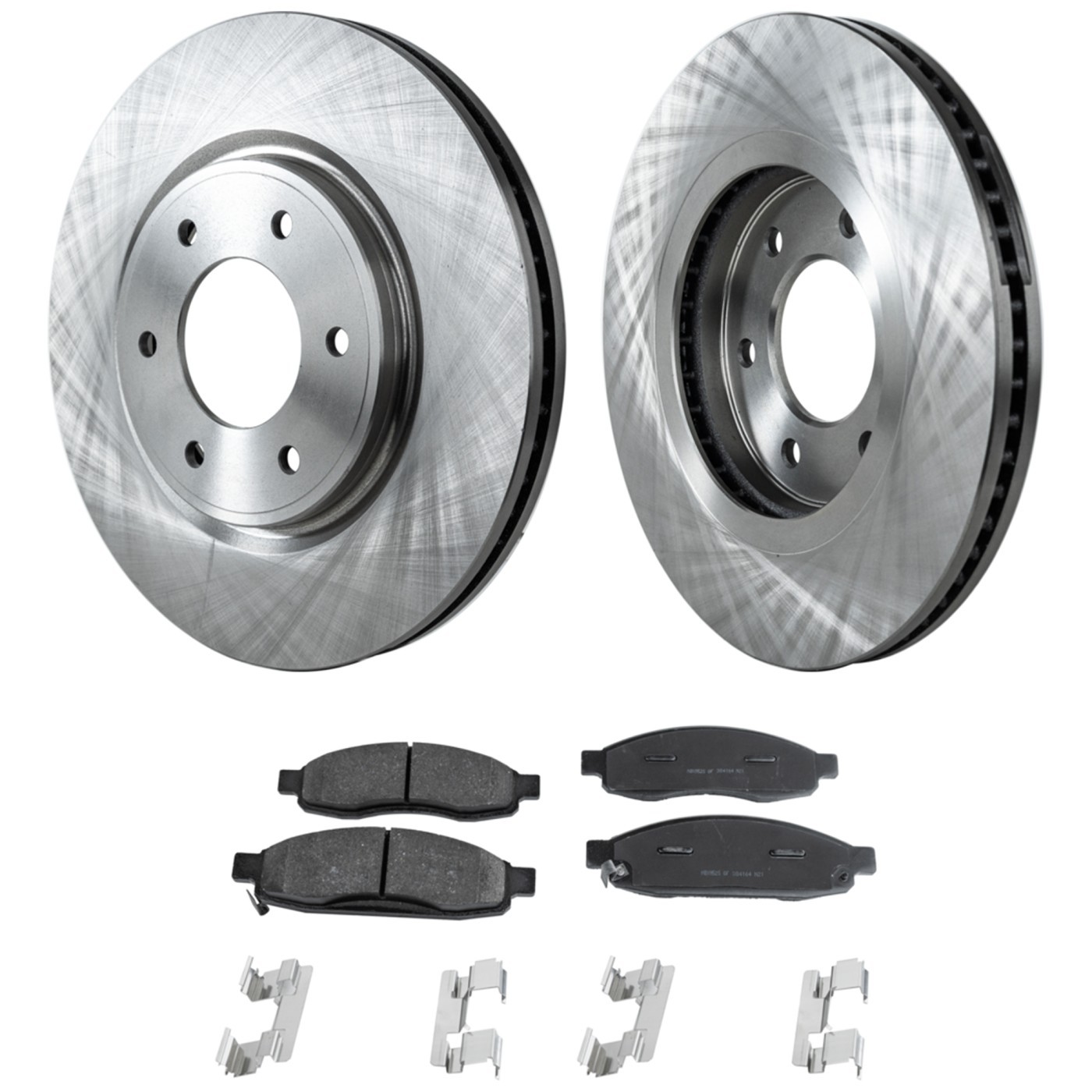 2007 for Nissan Titan Front Brake Disc & Pad Kit - Pro-Line Series, 6 ...
