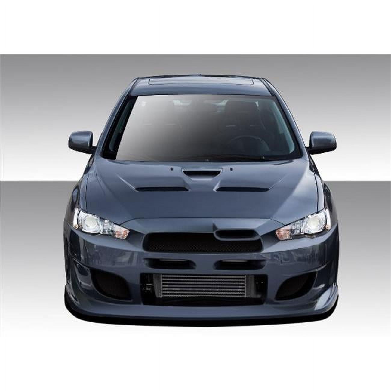 2008-2014 Mitsubishi Lancer I-Spec Front Bumper Cover - Walmart.com