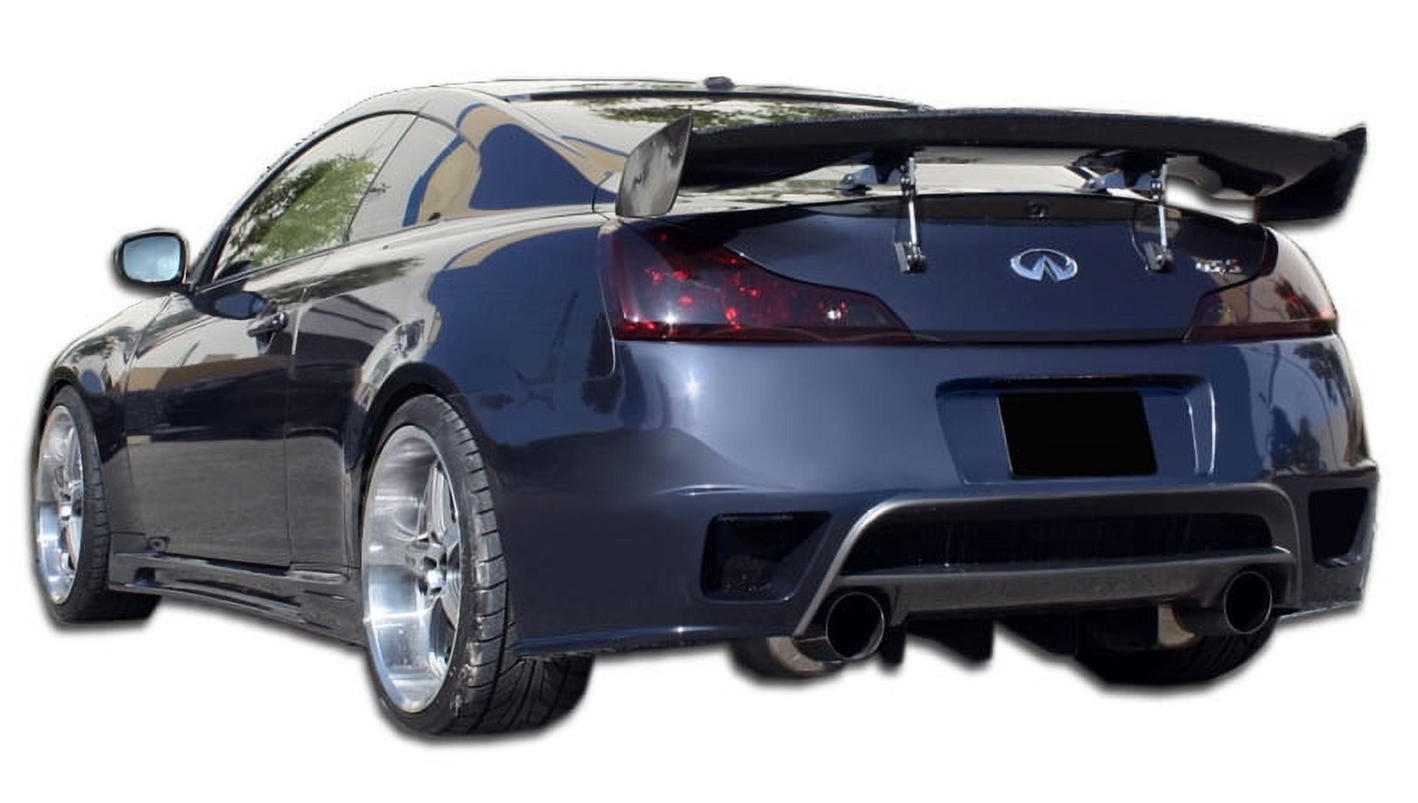 2008-2015 Infiniti G Coupe G37 Q60 Duraflex GT-R Rear Bumper Cover - 1 ...