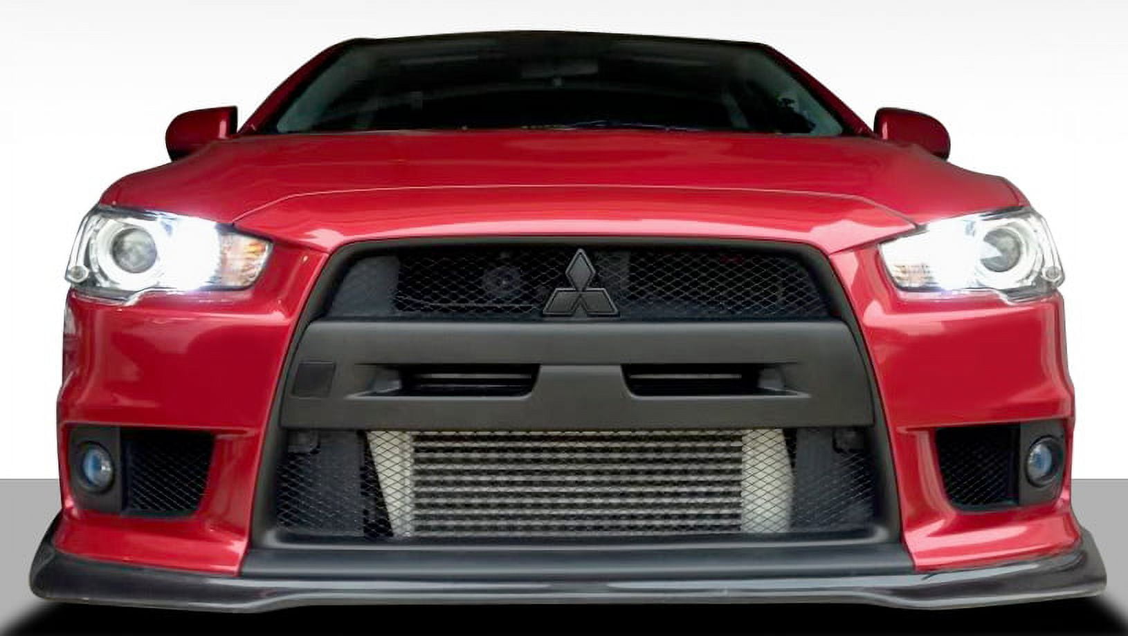 2008-2015 Mitsubishi Lancer Evolution 10 Duraflex JDP Style Front Lip ...