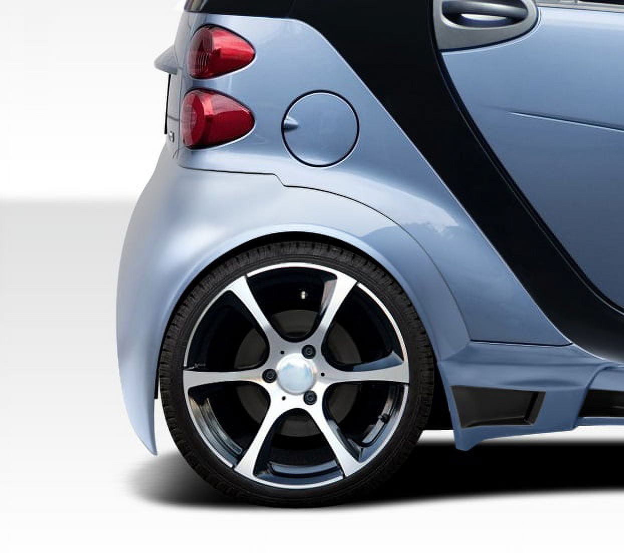 2008-2016 Smart ForTwo Duraflex GT300 Wide Body Rear Fenders - 2 Piece ...