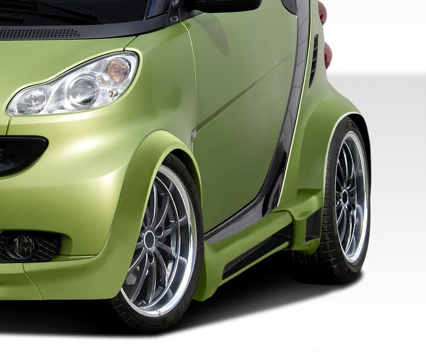 2008-2016 Smart ForTwo Duraflex GT300 Wide Body Side Skirts Rocker ...