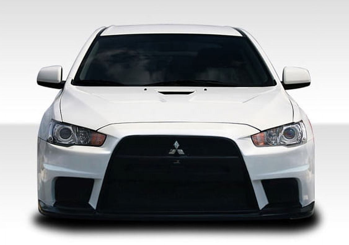 Duraflex 2008-2017 Mitsubishi Lancer Evo X Look Front Bumper Cover with ...