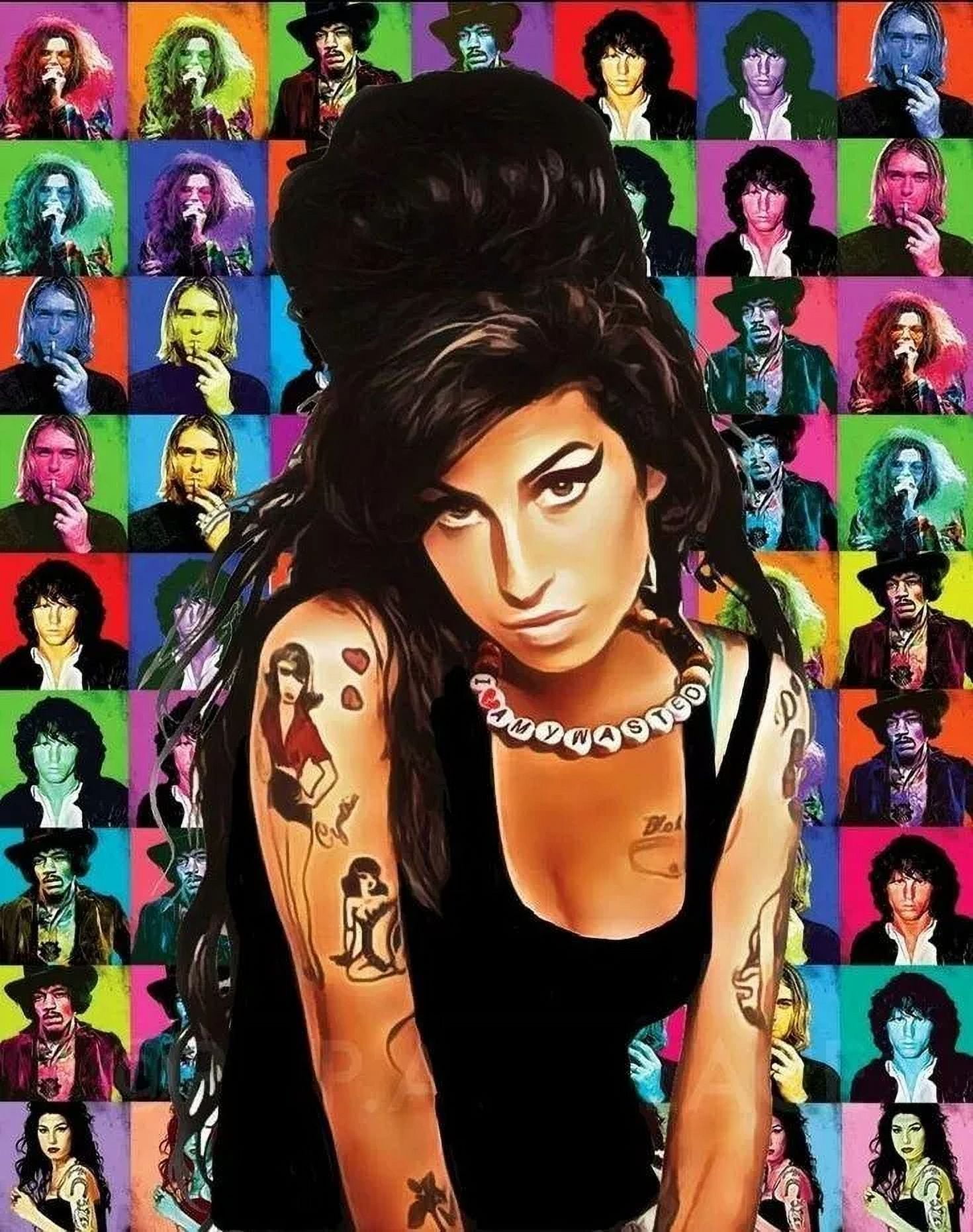 2008 AMY WINEHOUSE POSTER TITLED THE CLUB 27 ES 16 x 24 Inch Poster - Walmart.com
