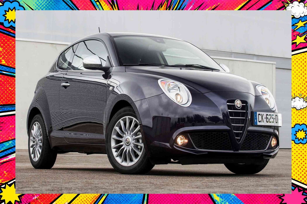 2008 Alfa Romeo MiTo Style A - Pop Art Edition | 12x18 Inch Laminated ...
