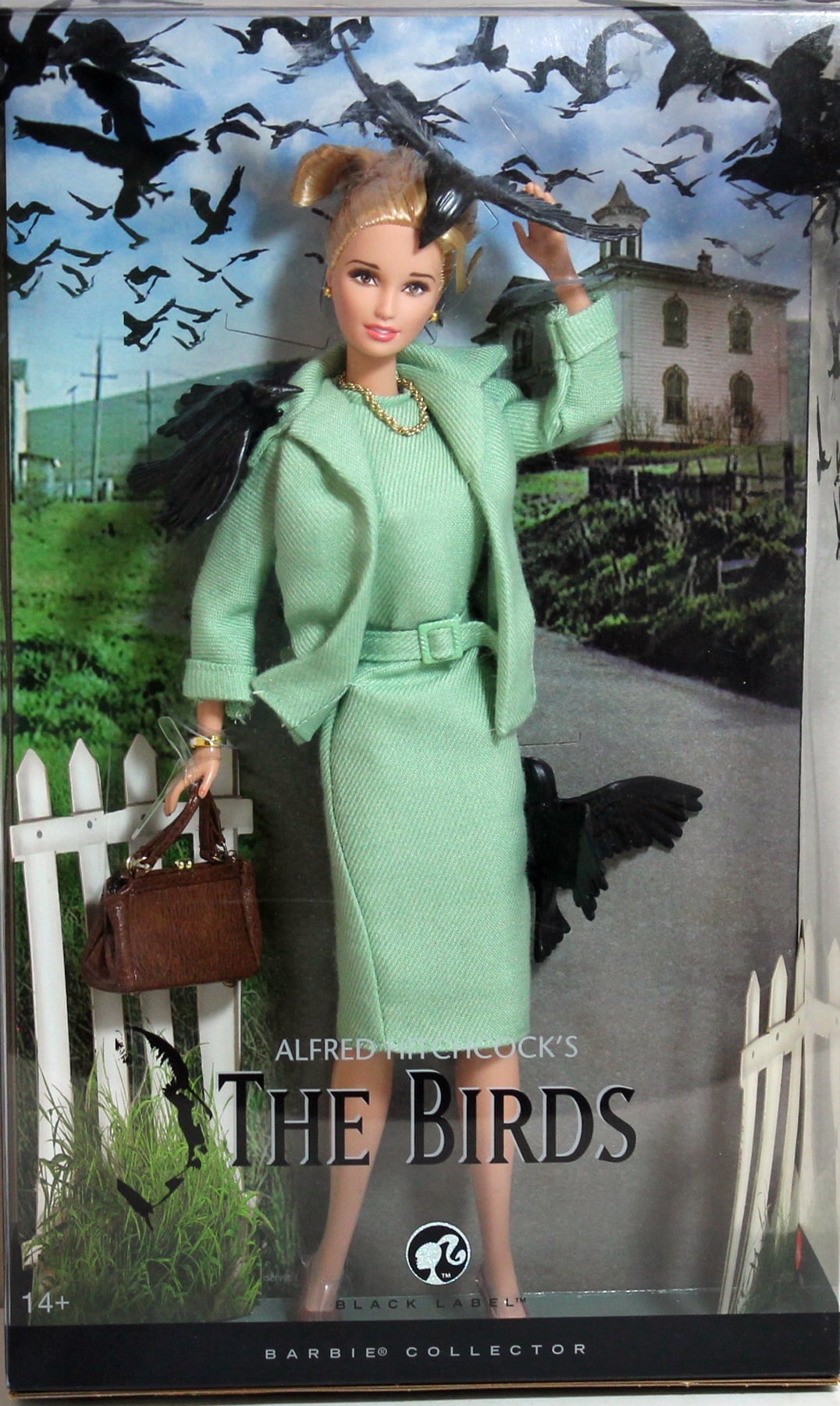 Alfred Hitchcock's The Birds Barbie Doll Black Label Pop Culture Series ...