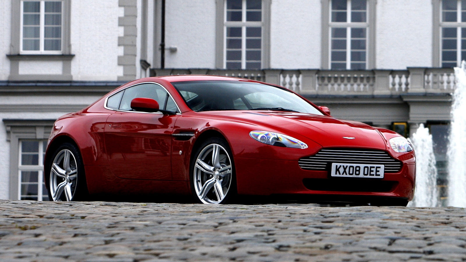2008 Aston Martin V8 Vantage Style A - 24x36 Inch Glossy Laminated ...