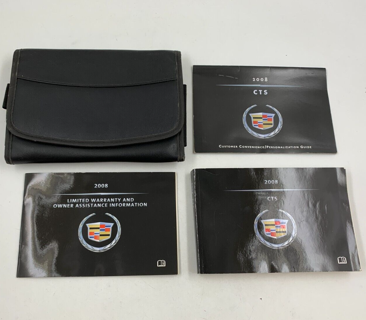 2008 Cadillac CTS Owners Manual Handbook Set with Case OEM I01B30011 ...